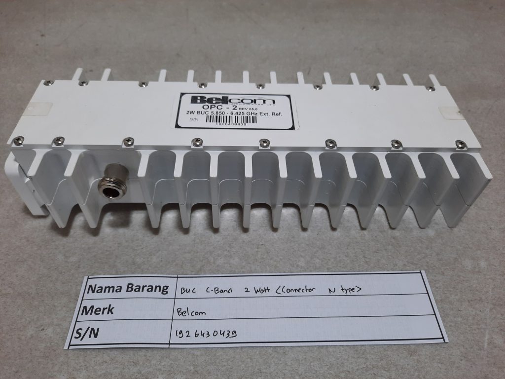 BUC 2 Watts C-Band N-type – BELCOM – [KAS]